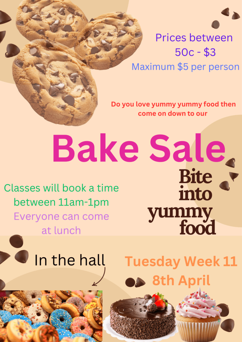 Bake Sale | Brighton Primary School & Centre of Deaf Education